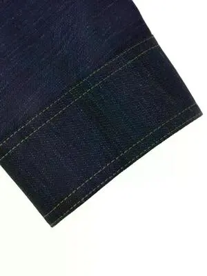 Shanghai Tang Button-up Denim Jacket - Blue