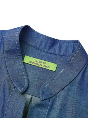 Shanghai Tang Mandarin-collar Shirt