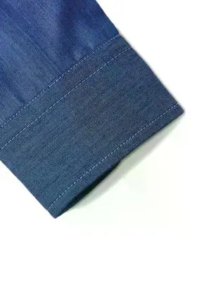 Shanghai Tang Mandarin-collar Shirt