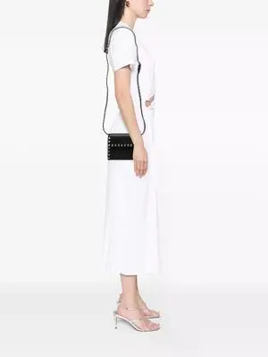 Valentino Garavani 2000-2017 Mini Leather Rockstud Crossbody Bag