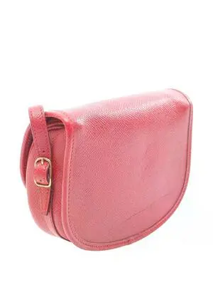 Hermès 1992 Mini Courchevel Balle De Golf Crossbody Bag - Red