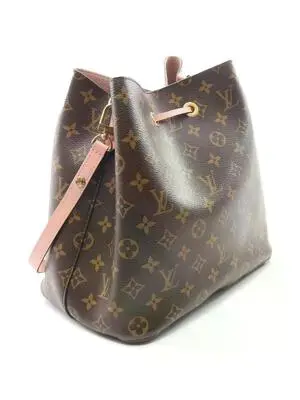 LOUIS VUITTON 2019 Monogram Neonoe Mm Bucket Bag - Brown