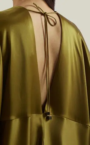 TALLER MARMO Butterfly Cocoon Gown