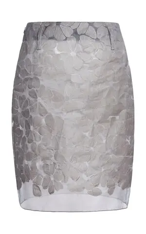 Marni Floral Print Belted Skirt