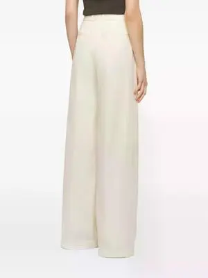 JOSEPH Jnane Wide-leg Trousers - Neutrals