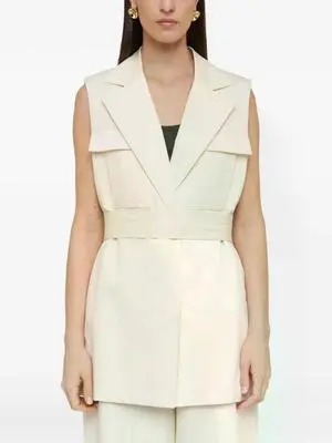 JOSEPH Diafa Belted Gilet