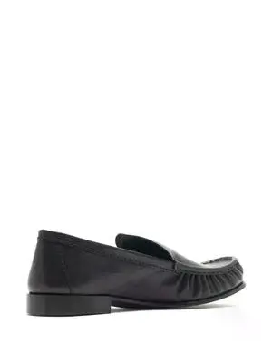 Miu Miu Embossed-logo Loafers