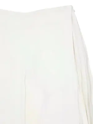 Zeus+dione Side Pleat Trousers - Neutrals