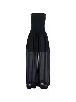 JUCCA Wide-leg Jumpsuit - Black
