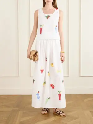 Loretta Caponi Certaldo Cotton Top