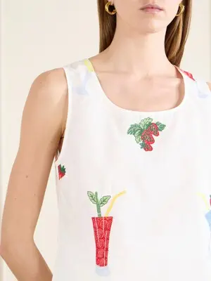 Loretta Caponi Certaldo Cotton Top