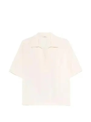 Barena Venezia V-neck Cotton Blouse - Neutrals