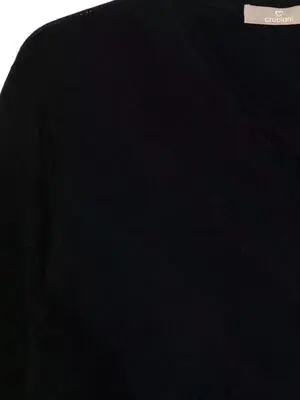 CRUCIANI V-neck Sweater - Black