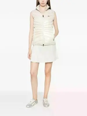 J. Lindeberg Harlow Pleated Short Skirt - Neutrals