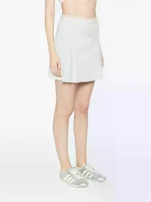 J. Lindeberg Harlow Pleated Short Skirt - Neutrals
