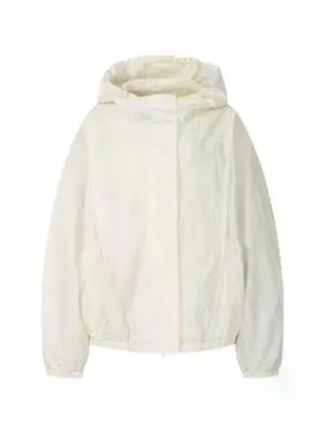 STUDIO TOMBOY Hooded Bomber Jacket - Neutrals