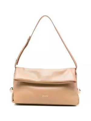 Liu Jo Logo-detail Shoulder Bag - Neutrals
