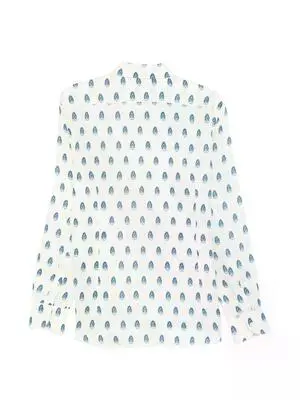 MC2 SAINT BARTH Floral Shirt - Neutrals