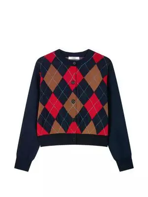 STUDIO TOMBOY Argyle Cardigan