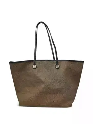Borbonese Printed Top Handle Shoulder Bag