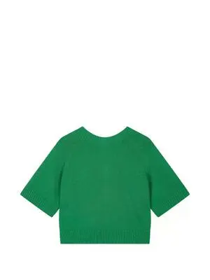 STUDIO TOMBOY Short Sleeve Cardigan - Green