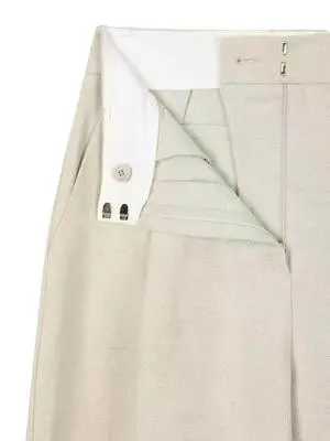 STUDIO TOMBOY Pintuck Trousers - Neutrals