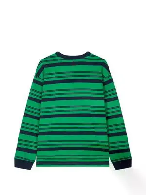STUDIO TOMBOY Striped Long Sleeve T-shirt - Green