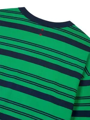 STUDIO TOMBOY Striped Long Sleeve T-shirt - Green