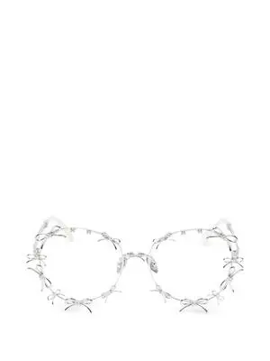YVMIN Bow Round-frame Sunglasses