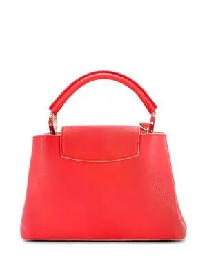 LOUIS VUITTON Capucines Bb Satchel - Red