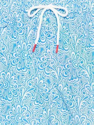 Kiton Floral Swim Shorts