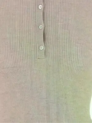 SA SU PHI Ribbed Button Polo Shirt