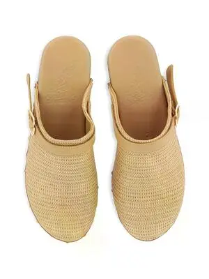 ANCIENT GREEK SANDALS Classic Studded Buckle Clogs