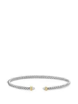 David Yurman Micro Cable Flex® Bracelet - Silver
