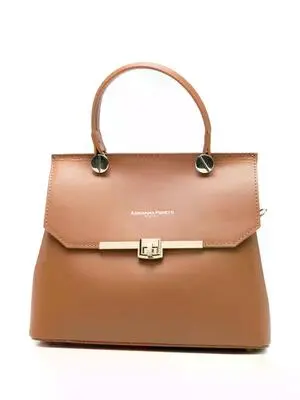 ADRIANNA FERETTI Top Handle Tote - Brown