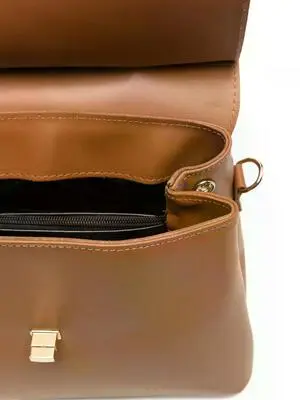 ADRIANNA FERETTI Top Handle Tote - Brown