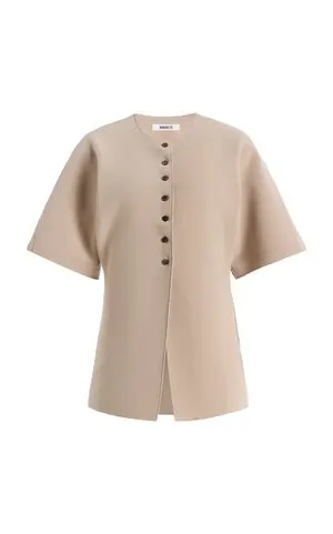 BIRROT Lay3 Half-sleeve Top - Neutral