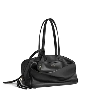 Balenciaga Carrie Bowling Bag Medium - Black