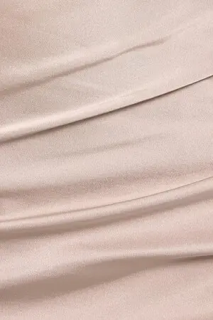 THE SEI Silk-satin Mini Skirt - Blush