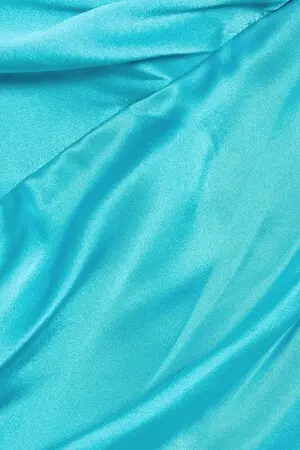 THE SEI Wrap-effect Silk-satin Gown