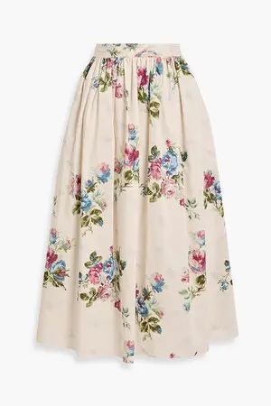 Poplin Printed Skirts