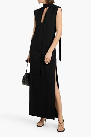 Bite Studios La Nuit Cutout Crepe Maxi Dress