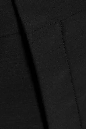 Bite Studios Credo Wool And Silk-blend Crepe Bootcut Pants - Black