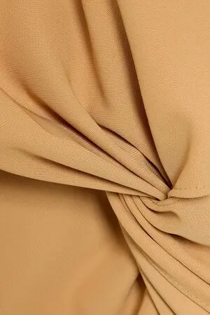 THE SEI One-shoulder Twisted Crepe Top