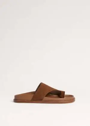 ME+EM Asymmetric Footbed Sandal