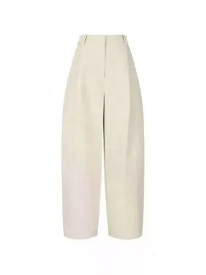 STUDIO TOMBOY Pintuck Trousers - Neutrals