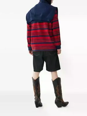 STUDIO TOMBOY Striped Long-sleeve T-shirt - Red