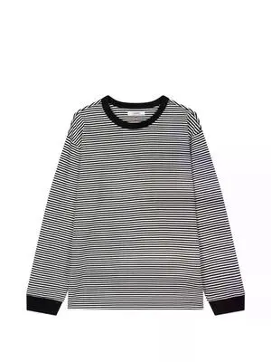 STUDIO TOMBOY Striped Long-sleeve T-shirt - Black
