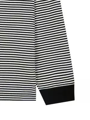 STUDIO TOMBOY Striped Long-sleeve T-shirt - Black