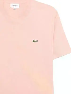 Lacoste Crewneck Logo T-shirt - Pink
